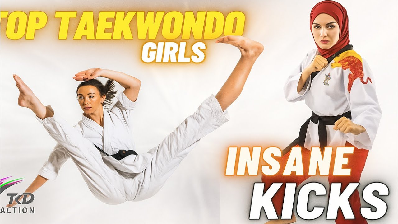 Taekwondo Girls With INSANE Kicks | World's Best Female Fighters! - YouTube