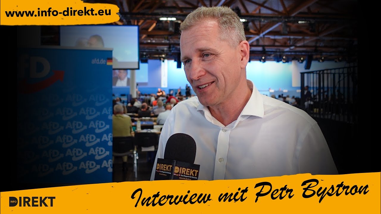 Petr Bystron (AfD): „Das Gift kommt aus Brüssel!“ - YouTube