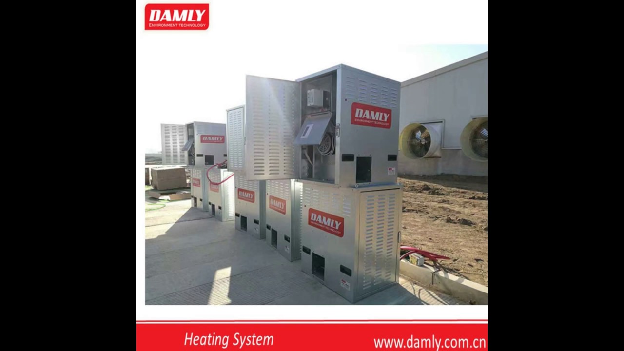 poultry house LPG gas heaters - YouTube