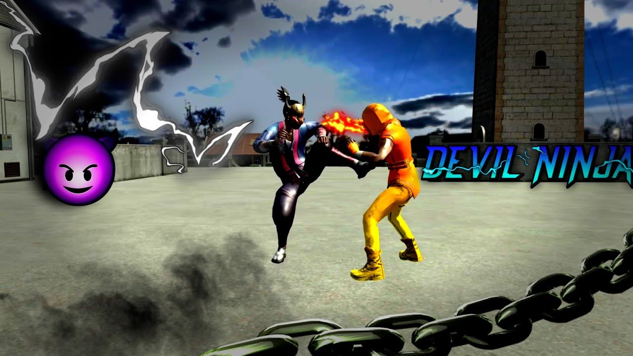 Devil Ninja Vs Gyan Gaming 👿 Free Fire 3D Animation Video || New Free ...