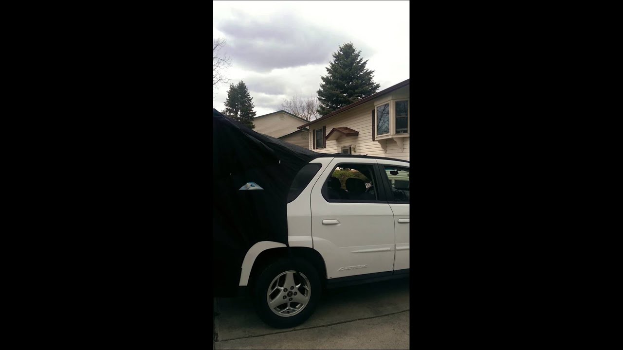 Pontiac Aztek tent - YouTube