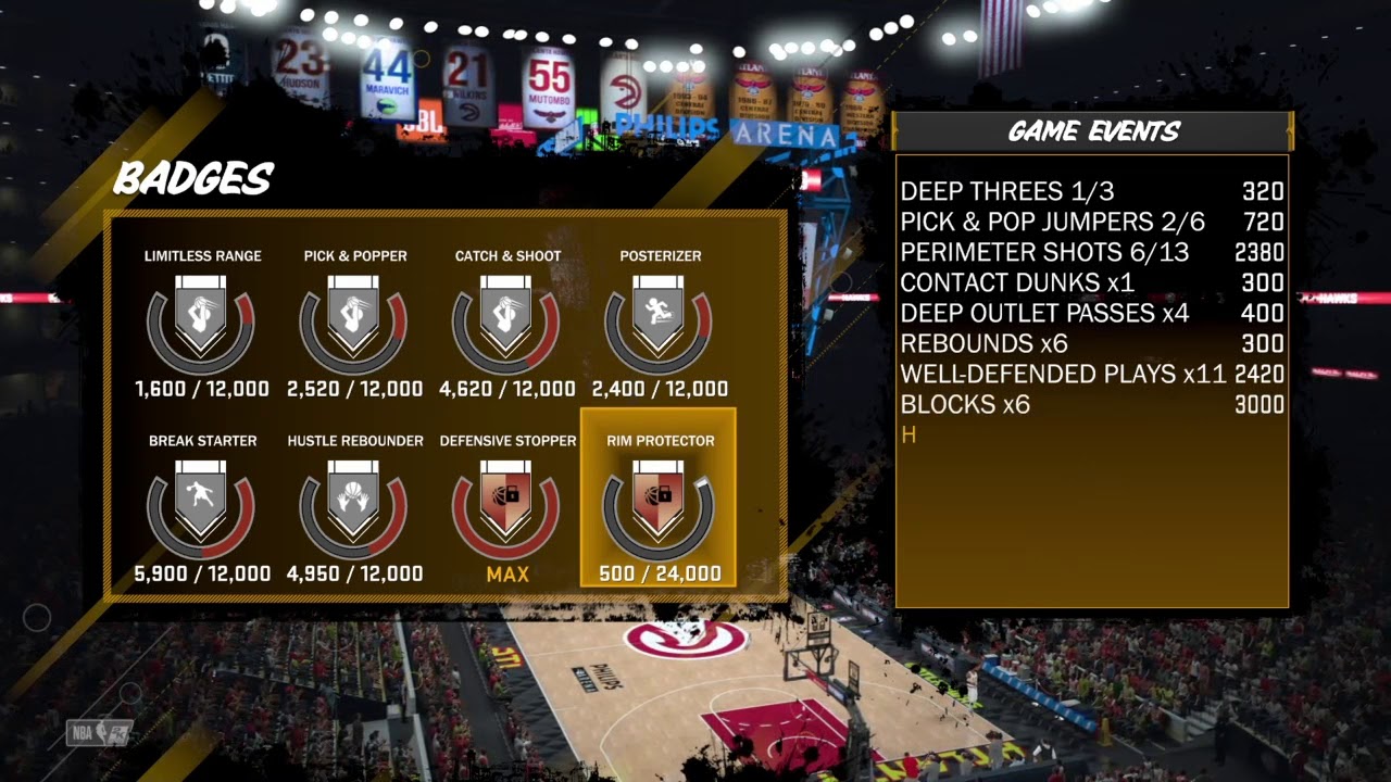 Unlocking badges : NBA 2K18 - YouTube