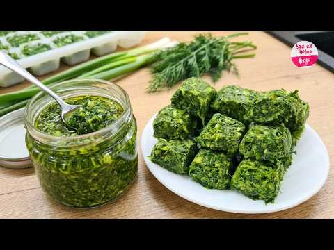 Хватит сушить зелень! Покажу, как храню укроп и лук всю зиму 🌿 Еда на любой вкус