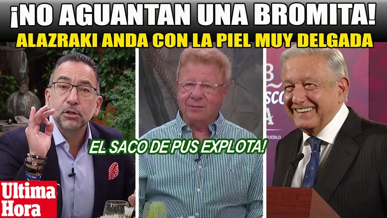 NO AGUANTAN NADA!! NO LES GUSTO EL CHISTE DE AMLO!! - YouTube