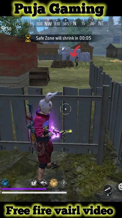 free fire 😎😎 😎 vairl tricks Puja Gaming video please share - YouTube