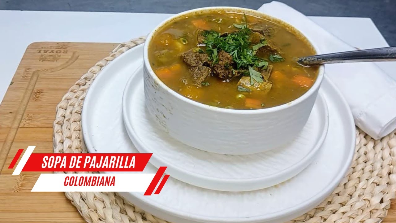 Sopa de Pajarilla Fácil – Receta Colombiana Tradicional Paso a Paso ...