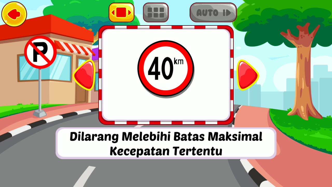 Game Edukasi " Belajar Rambu Lalu Lintas" - YouTube