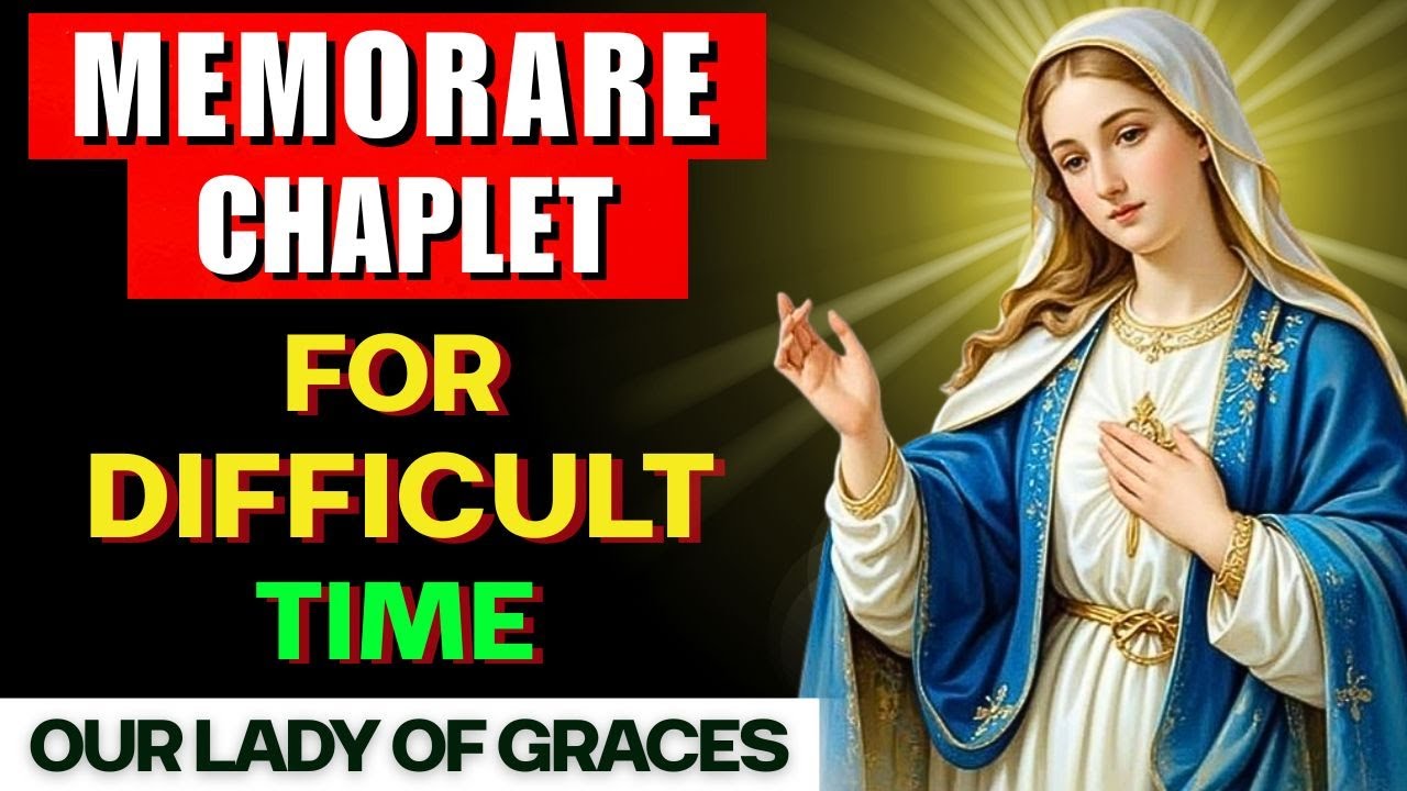 Memorare Chaplet | Prayer in Difficult Times | Prayerful Moments - YouTube