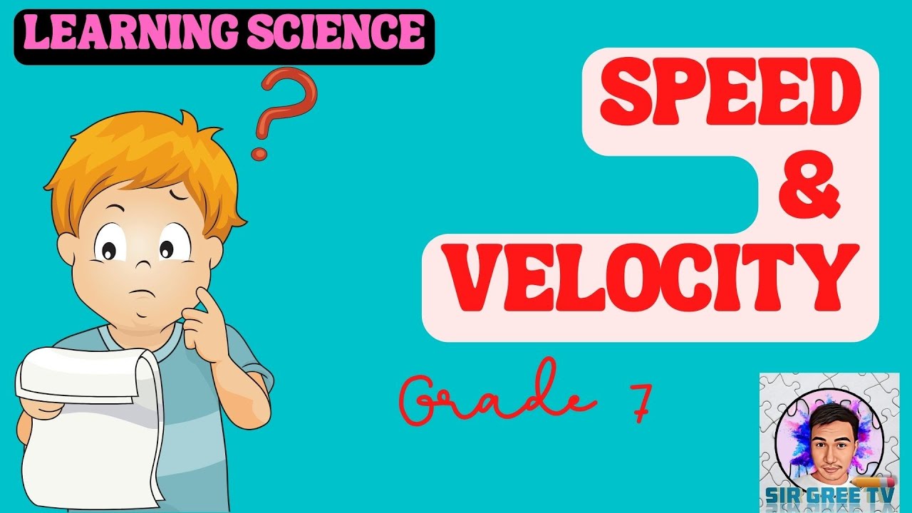 Describing Motion : Speed & Velocity - YouTube