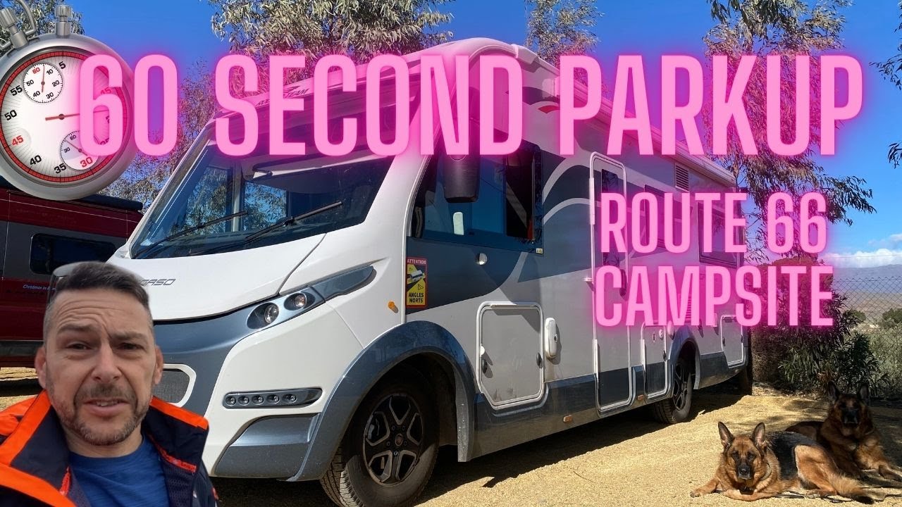 60 Second Park Up Route 66, Tabernas Desert Spain - YouTube