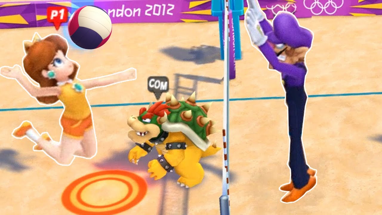 Mario & Sonic At The London 2012 Olympic Games Beach Volleyball #50 ...