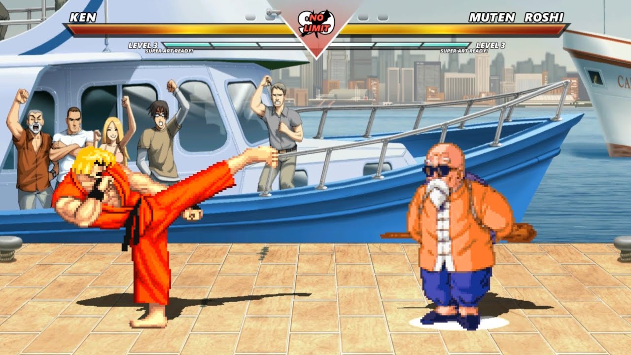 KEN vs MUTEN ROSHI - The most epic fight ever made ! - YouTube