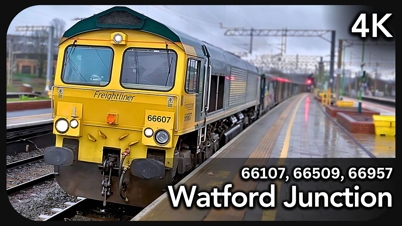 Trains at Watford Junction - 02/01/24 - YouTube