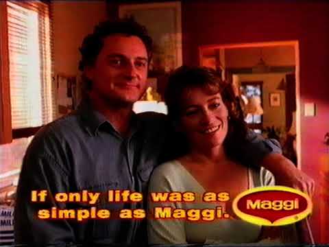 Maggi Pasta Snack - TV Ad - Australia 1995 - YouTube