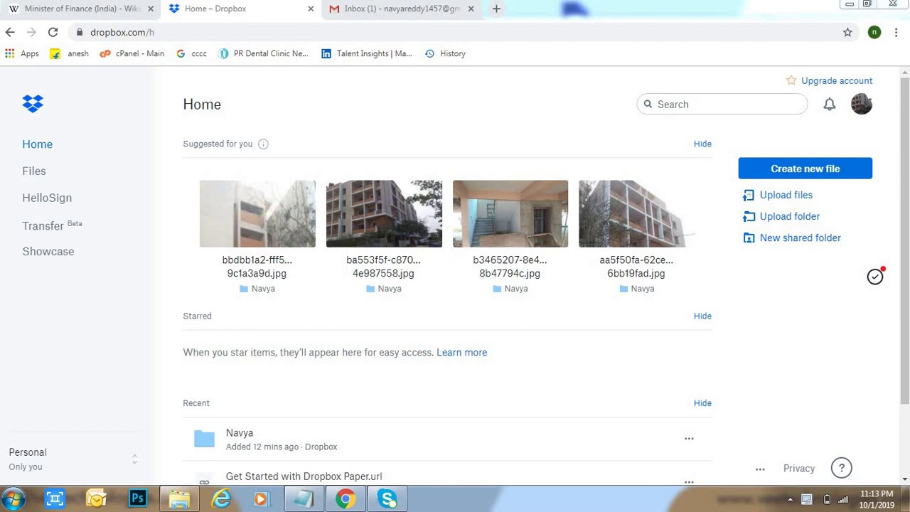 How to Change Dropbox Profile Picture - YouTube