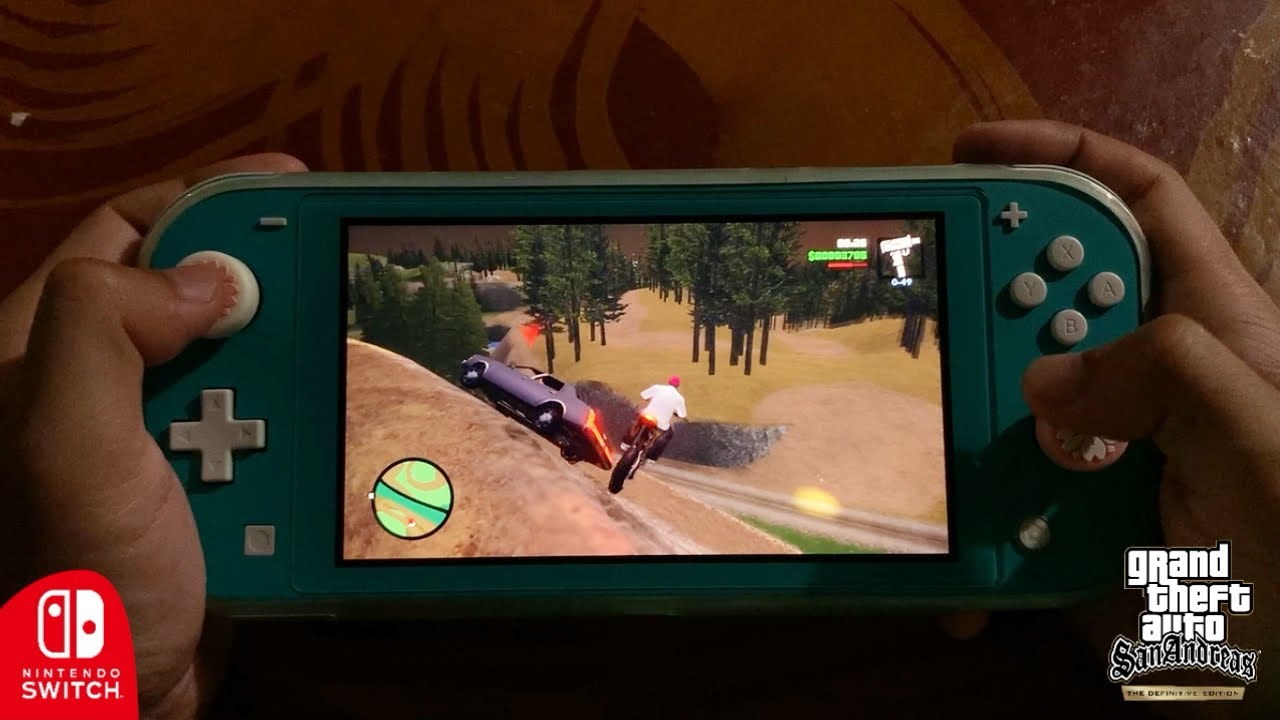 GTA: San Andreas Trilogy | Nintendo Switch Lite Gameplay PART20 - YouTube