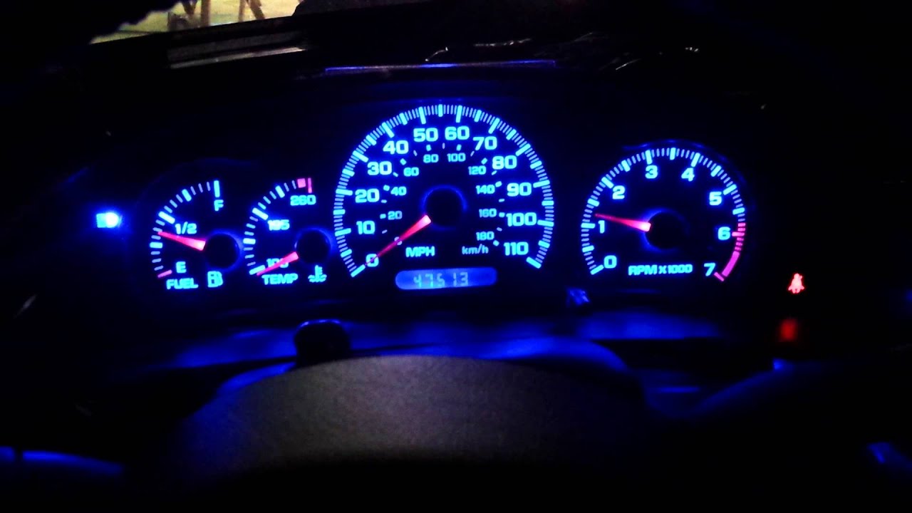 Custom GM Cavalier instrument cluster - YouTube