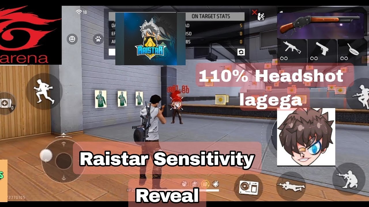 Raistar Sensitivity Reveal | 4GB Ram Sensitivity | Must watch #video ...