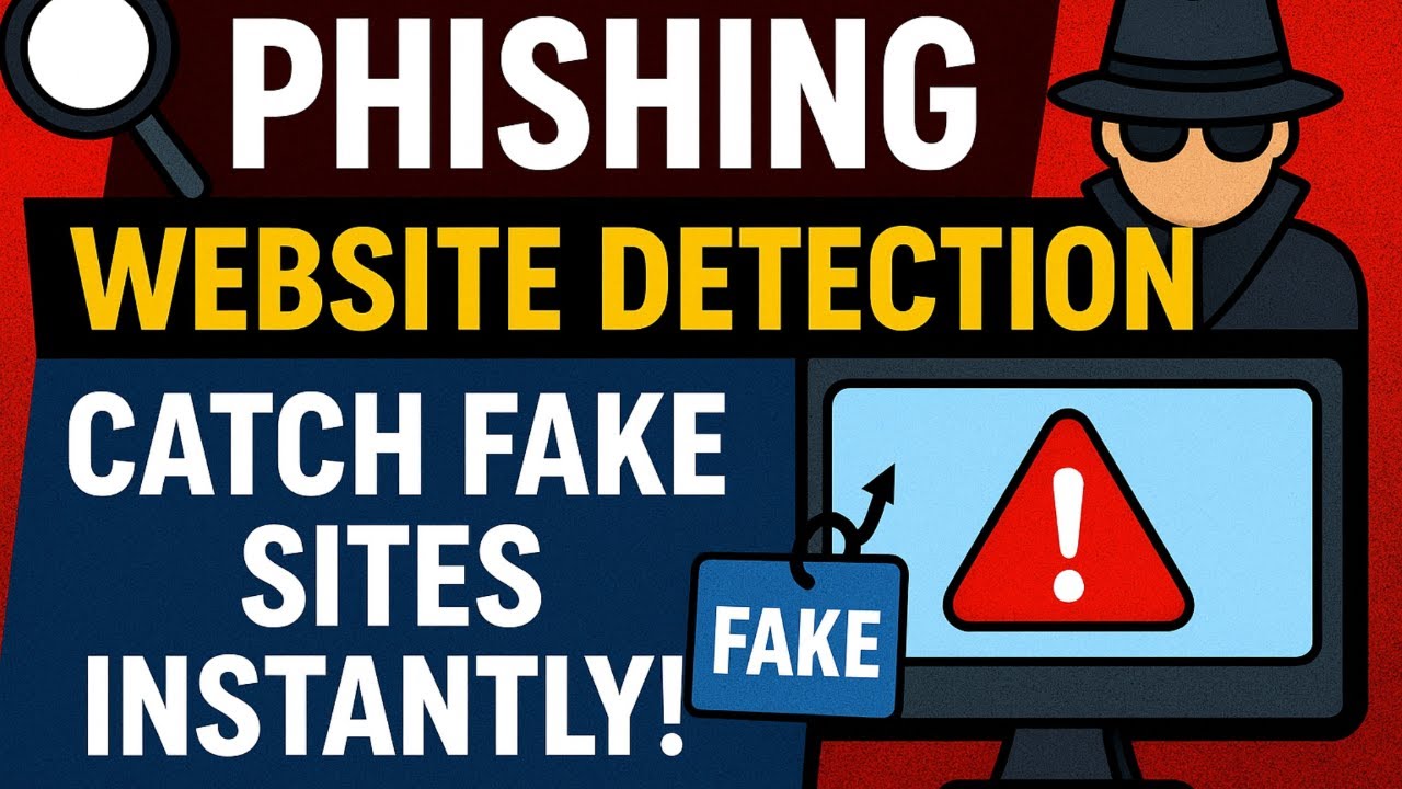 🕵️‍♂️ Phishing Website Detector | Catch Fake Sites Before They Catch ...