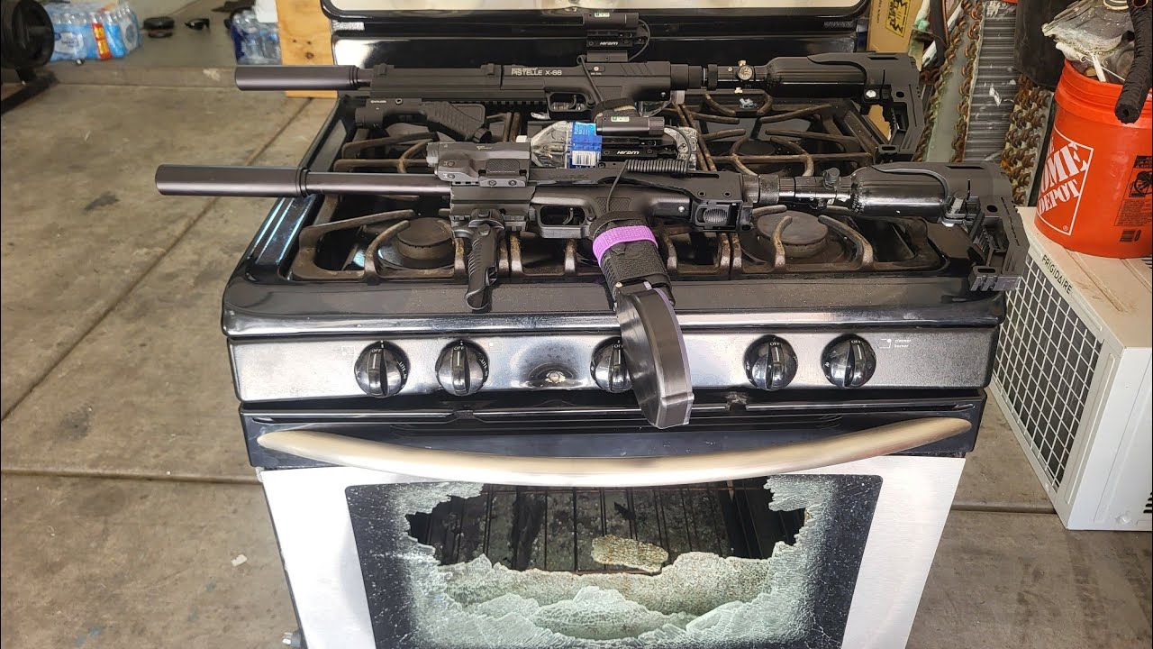 Destroying oven with modified air monsters - YouTube