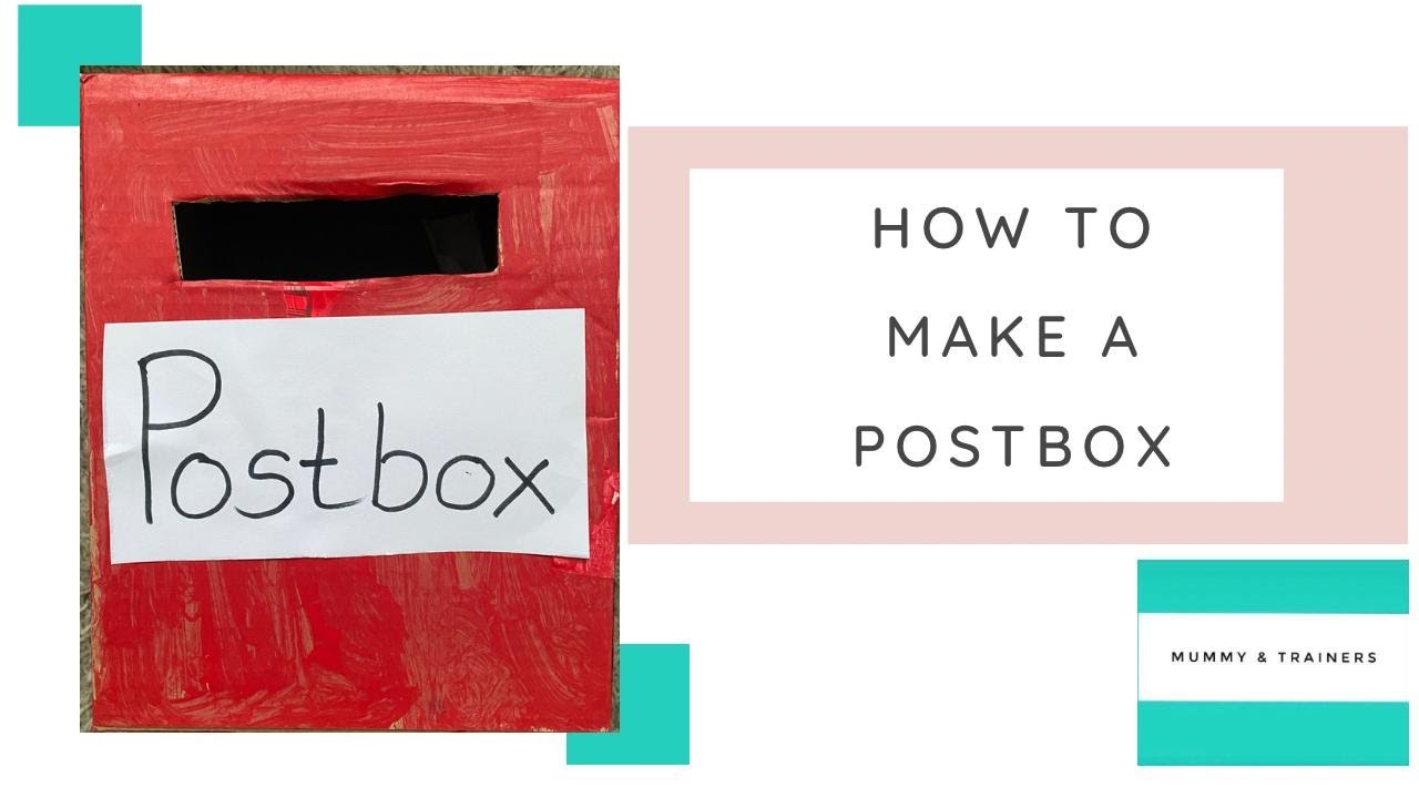 HOW TO MAKE A POSTBOX - YouTube