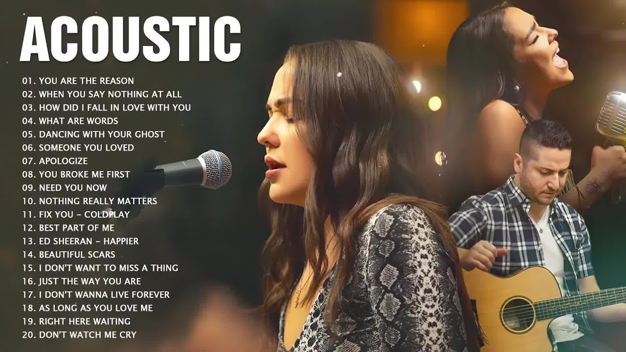 New Acoustic Cover Songs 2022 ♪ Best Ballad Love Songs Playlist ...