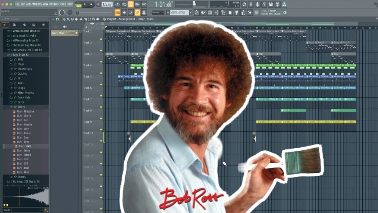 How to Make a Bob Ross Type Beat - YouTube
