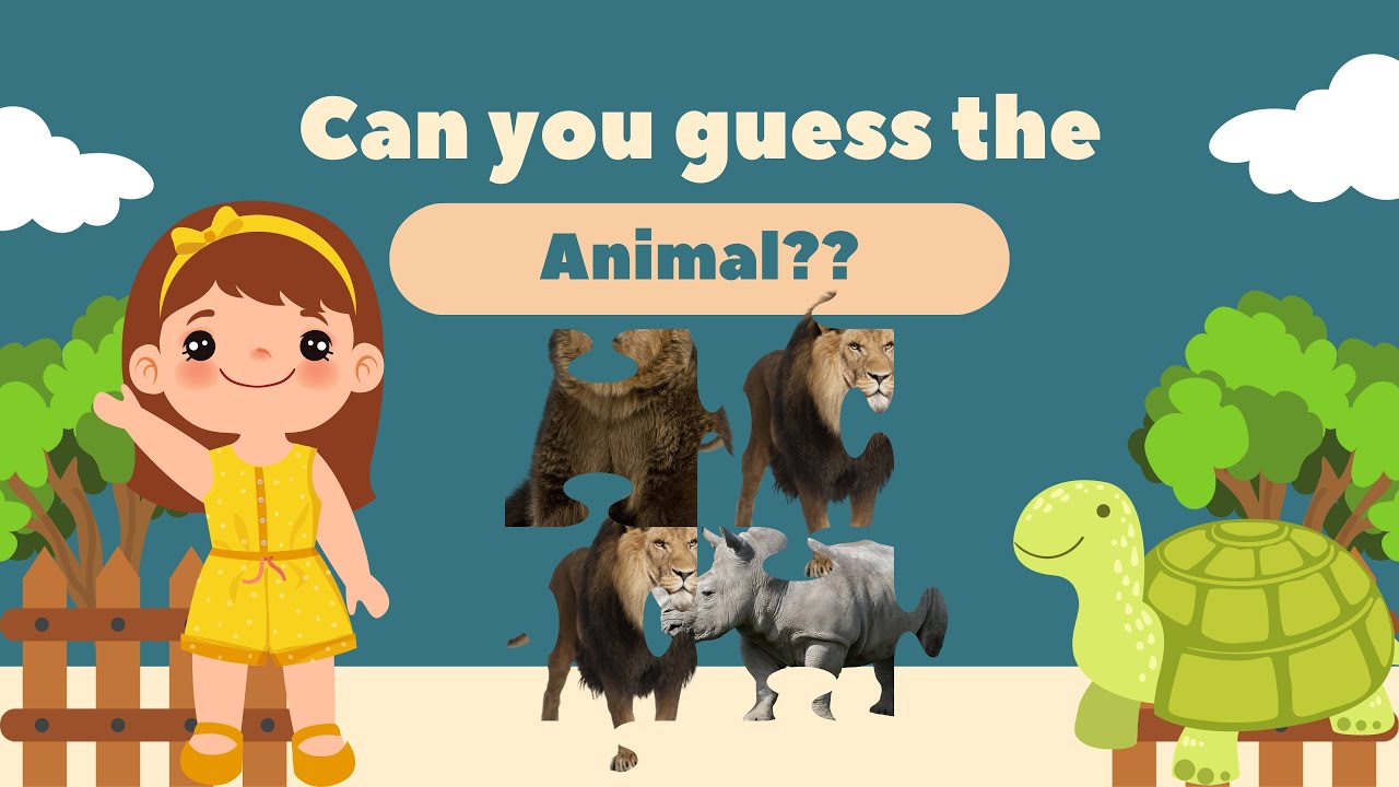 Can You Guess the Animal???? | Kids Learning Video - YouTube