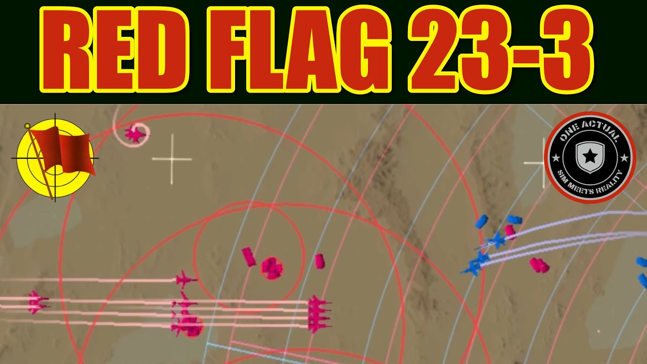 DCS F-18 Air Intercept Control (AIC) Red Flag 23-3 - YouTube