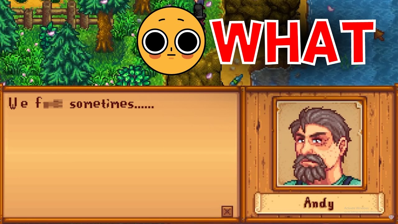 This Stardew Valley Mod is a little sus... - YouTube