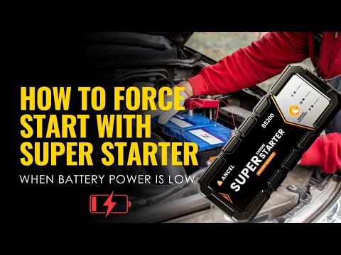 ANCEL BS200 | How to Force Start with Super Starter