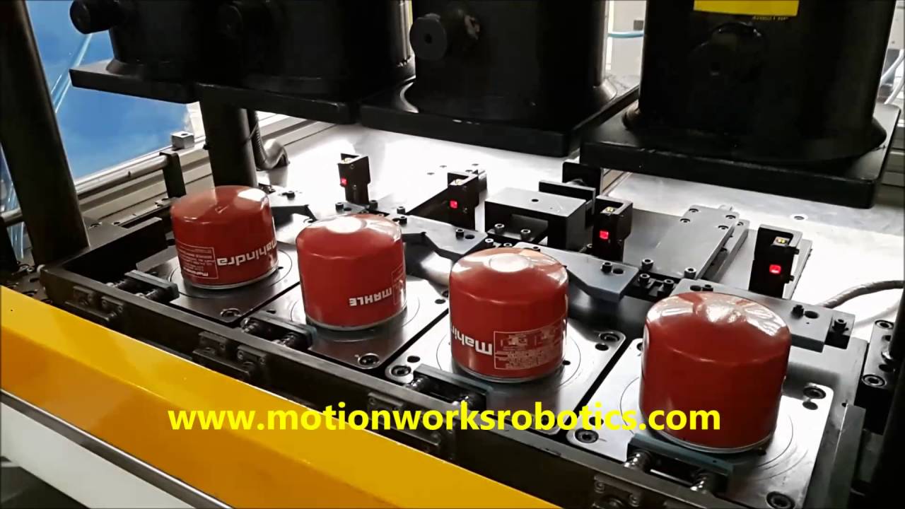 Air Leak Testing M/c by Motionworks Robotics - YouTube