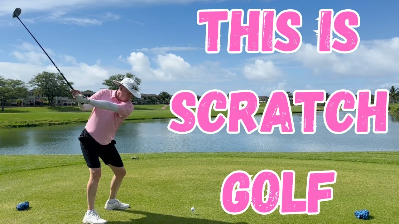 6 Holes Scratch Golf | Every Shot Explained - YouTube
