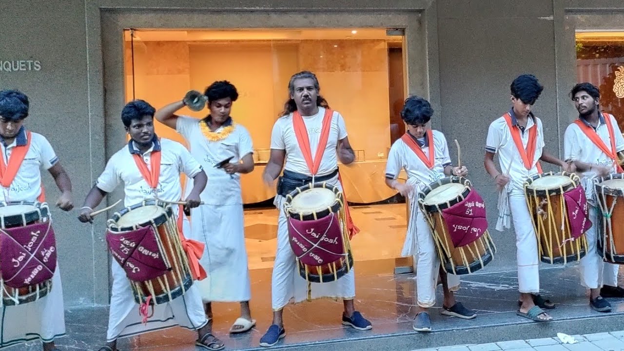 chenda melam Kerala bandset chanda drumset Shinkari Shingari sinkari ...