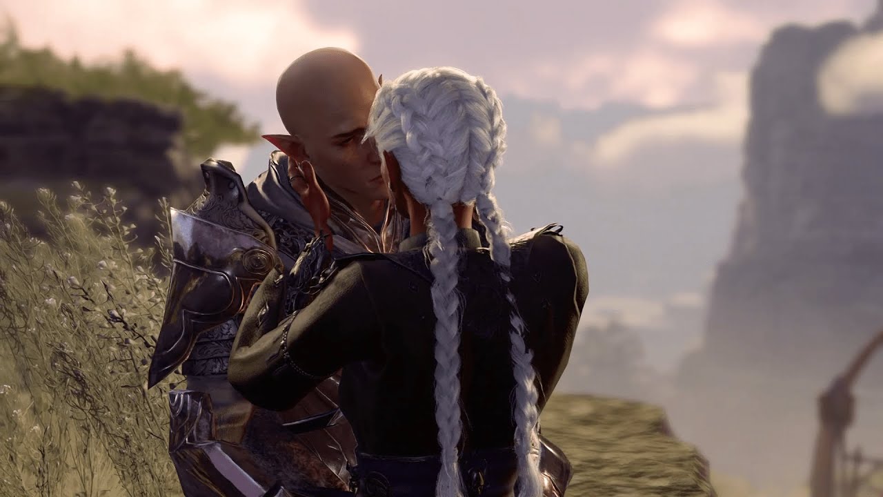 Trespasser Solavellan Kiss Scenes (Modded Baldur's Gate 3) - Dragon Age ...