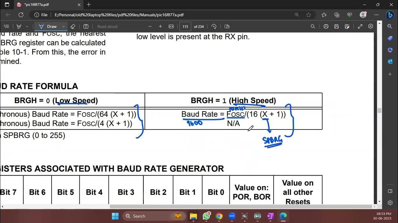 Class 21 Part 2 UART program explanations - YouTube