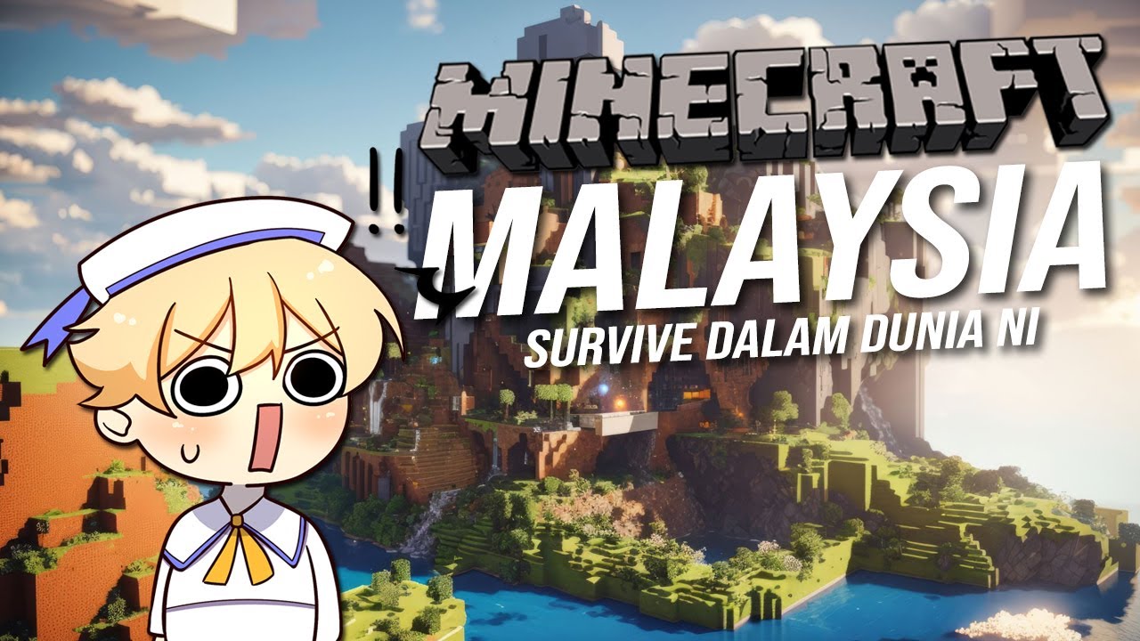 🔴 LIVE : SURVIVE DALAM DUNIA | MINECRAFT MALAYSIA - YouTube