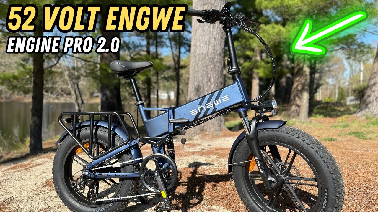 ENGWE Engine Pro 2.0 Review | 52 Volt 750 Watt Folding Ebike - YouTube