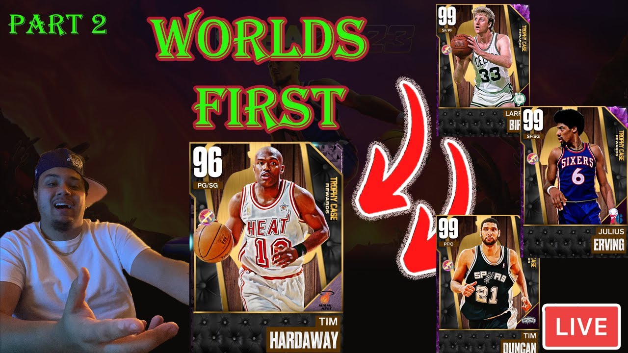 *Part 2* NBA 2K23 MYTEAM | FIRST EVER PINK DIAMOND HARDAWAY | 2K23 ...