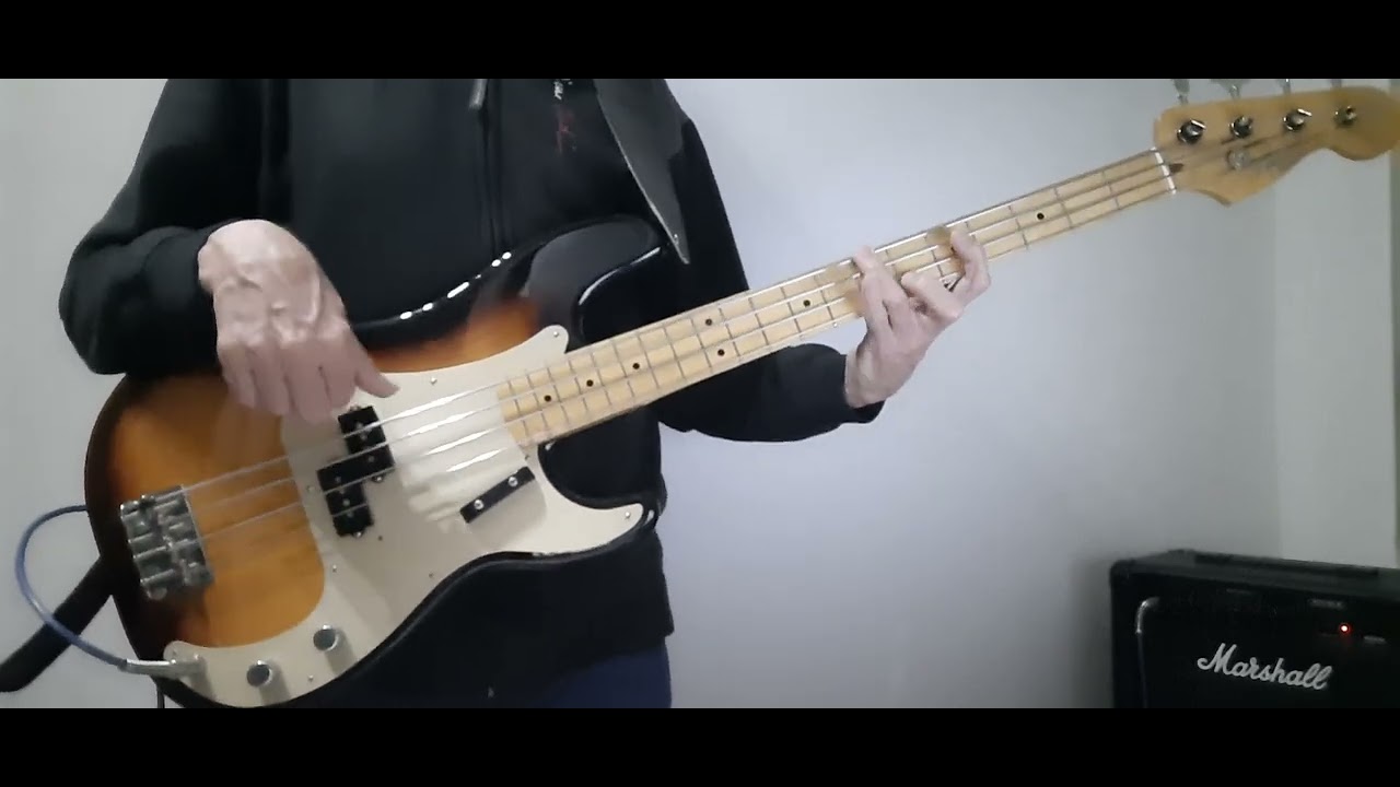 XTC - English Roundabout - Bass Cover - YouTube