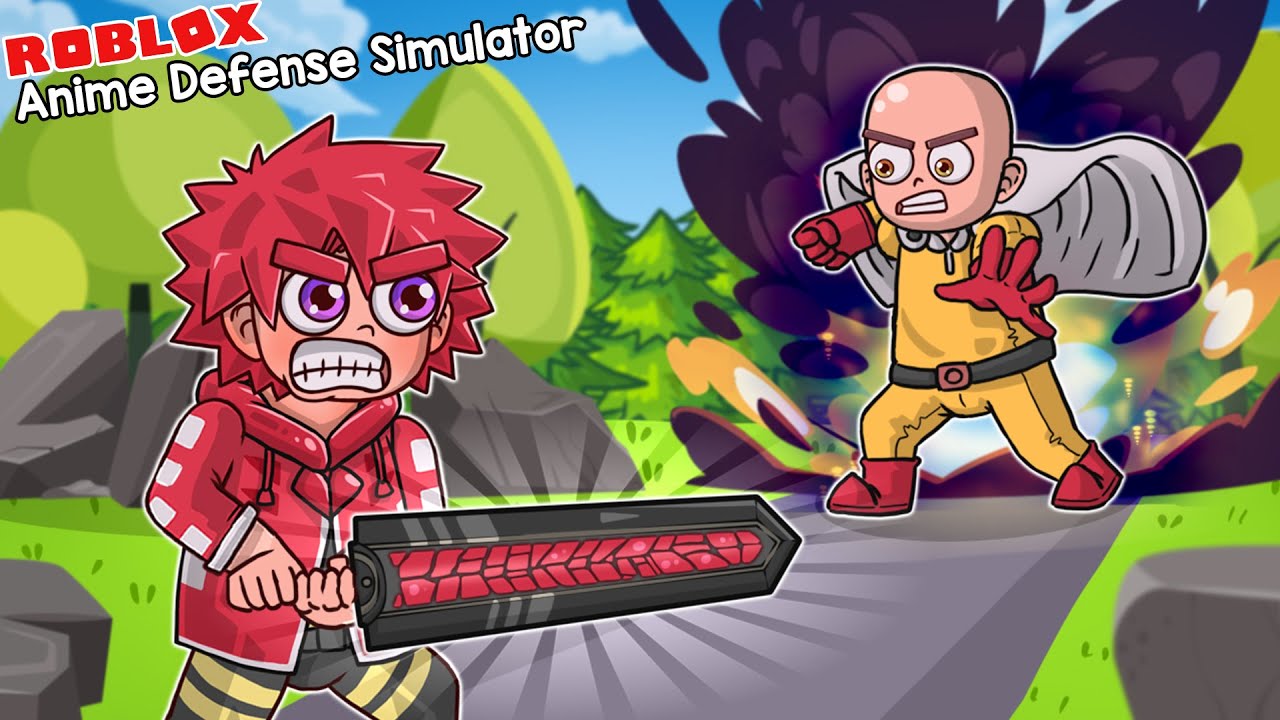 เมื่อผมต้องปกป้องฐานทัพจากเหล่าอนิเมะ Anime Defense Simulator : Roblox ...