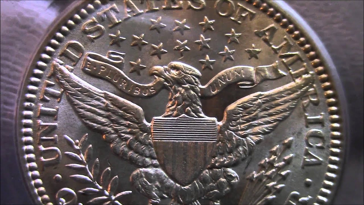 1915-D Barber Quarter - MS64 PCGS - Coin Showcase - YouTube