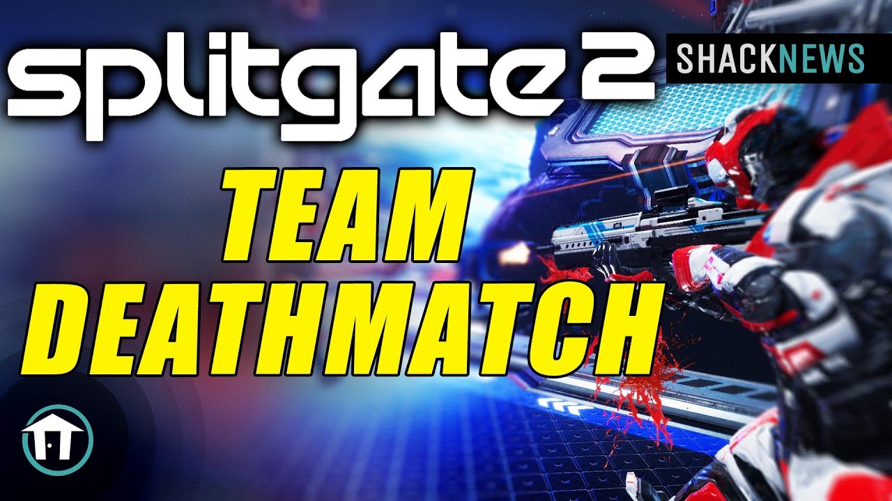 Splitgate 2 (Alpha) Gameplay - Team Deathmatch Mode (Best of 5) - YouTube