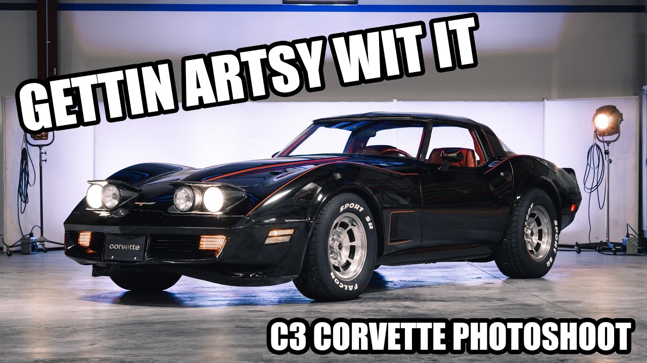 CLASSIC C3 Corvette Stingray photoshoot! [BATMAN EDITION] - YouTube