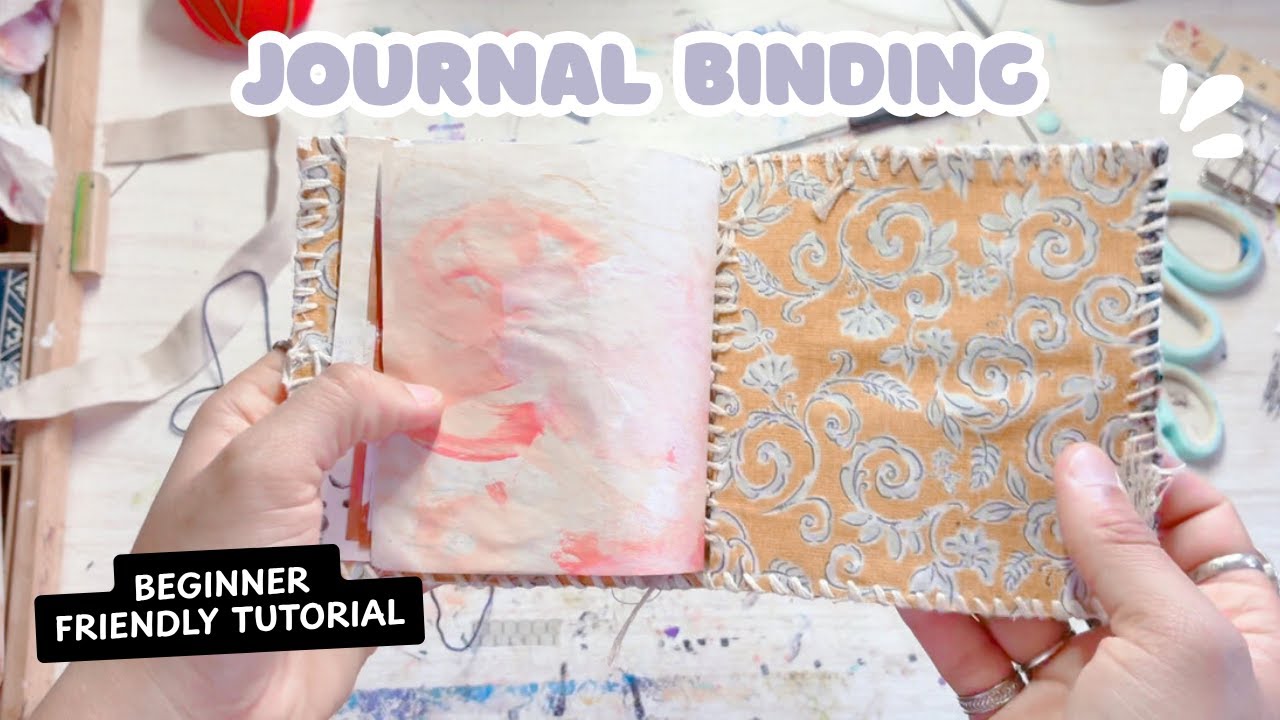 Easy Journal Binding Tutorial (Beginner Friendly Tutorial) | Part 3/3 ...