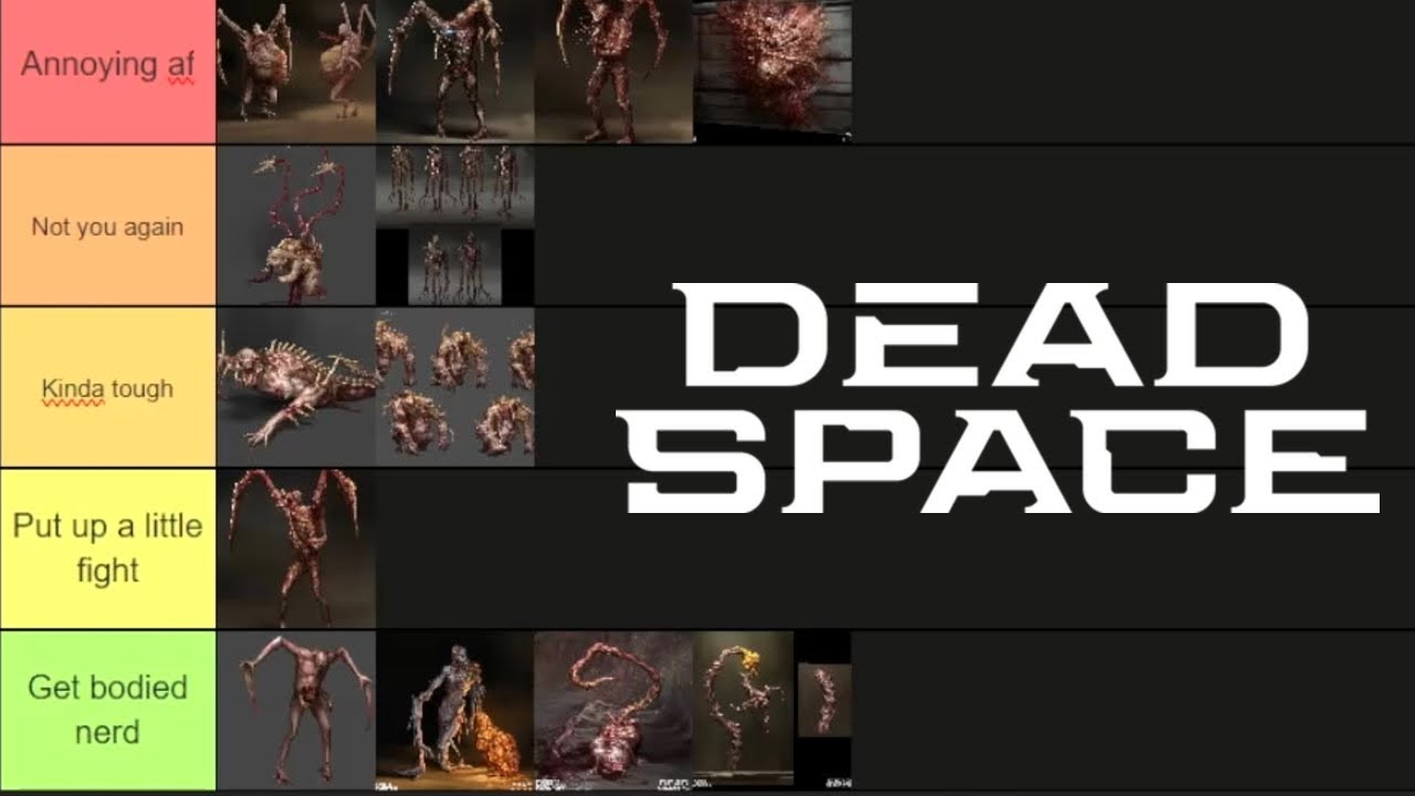 Ranking Dead Space Enemies From Easiest To Most Annoying - YouTube