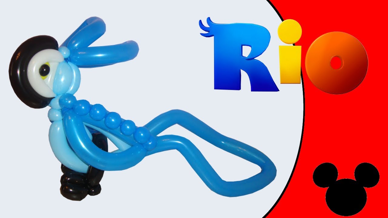 Palloncini modellabili - Pappagallo Rio Film - Cartoni Animati e ...