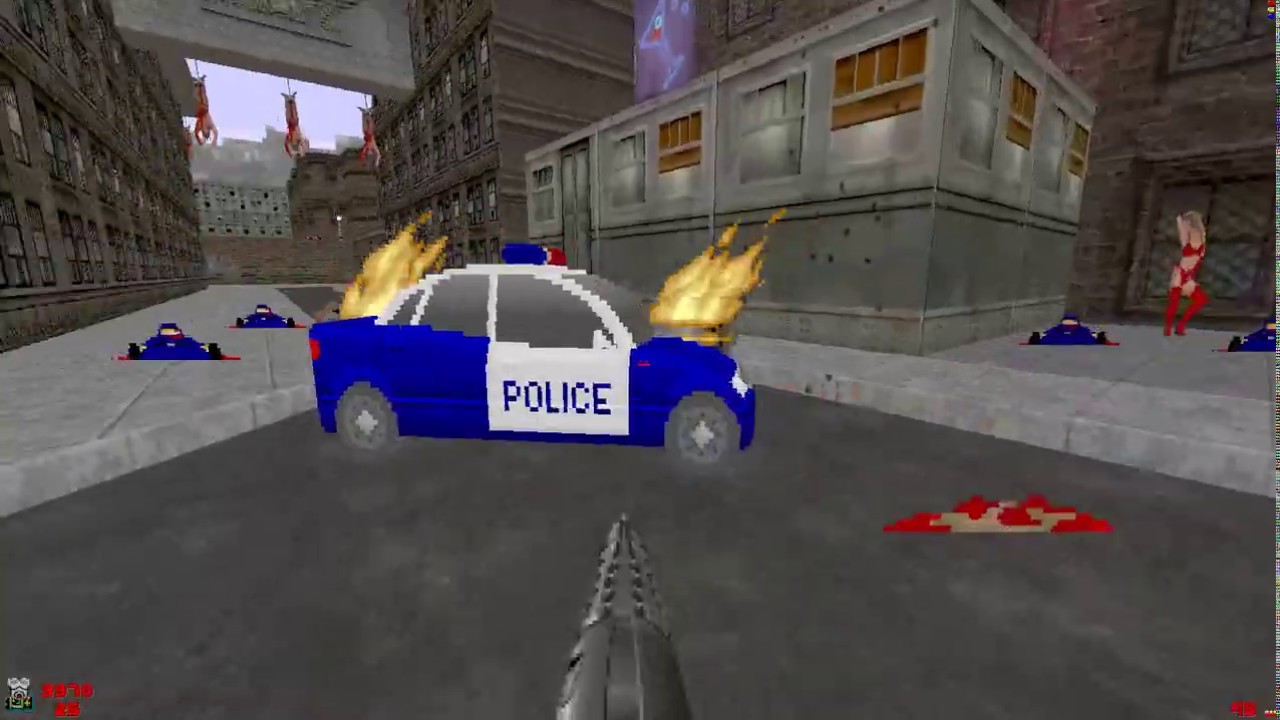 DOOM MOD ROBOCOP By Impie MAP 04 - YouTube