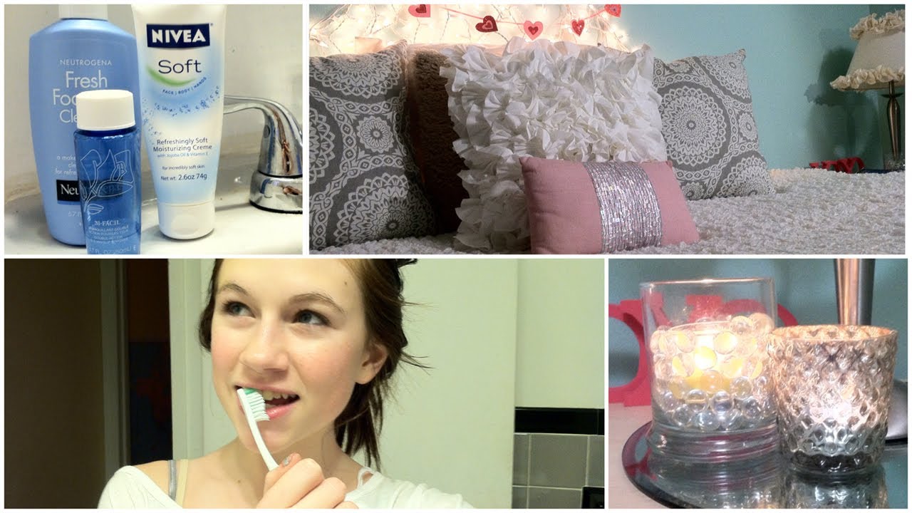 ♡My Night Routine 2014♡ - YouTube
