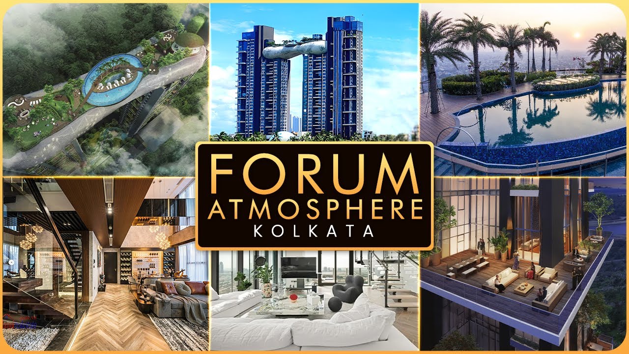 Duplex Apartments at Forum Atmosphere Kolkata | Forum Atmosphere Tour ...